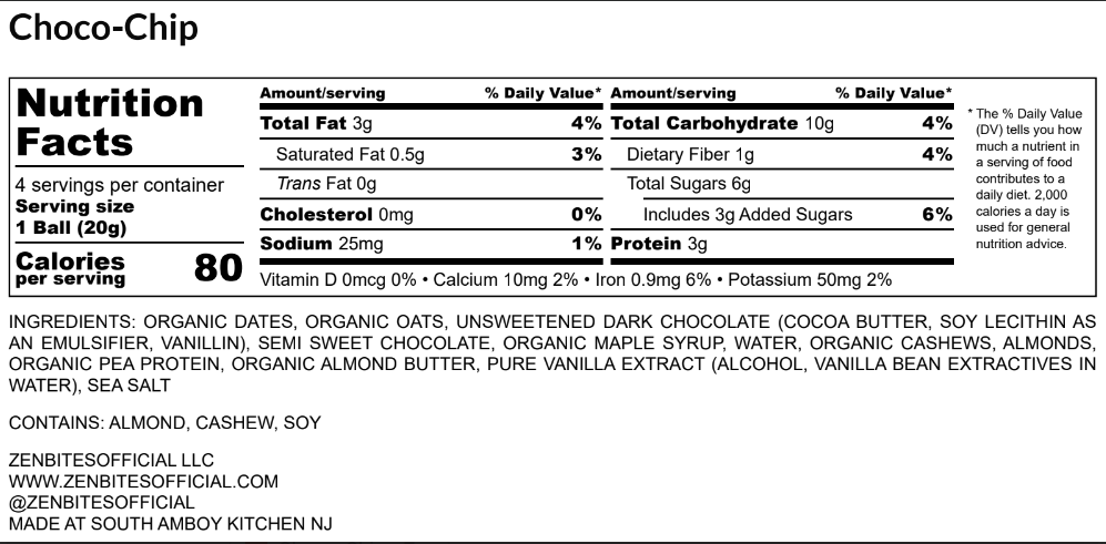 Choco-Chip – ZenBitesOfficial
